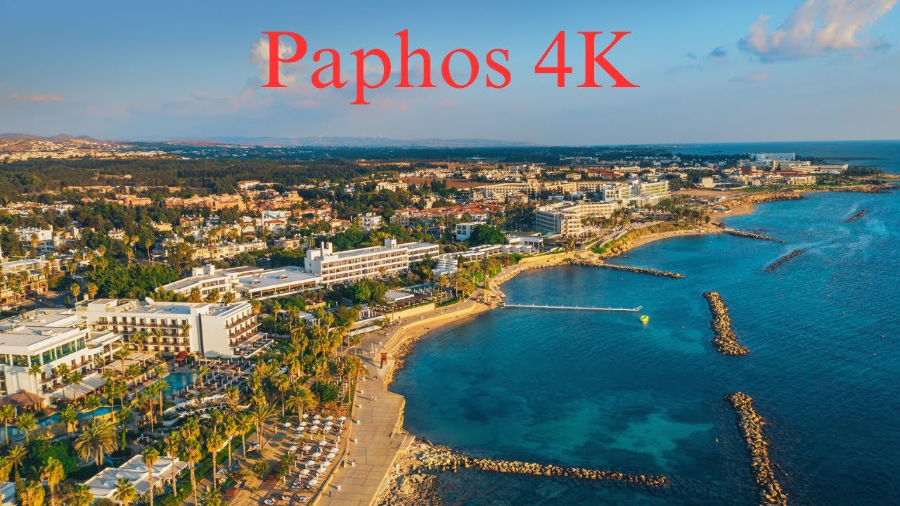 Phapos 4 K - Driving Downtown - Cyprus - YouTube