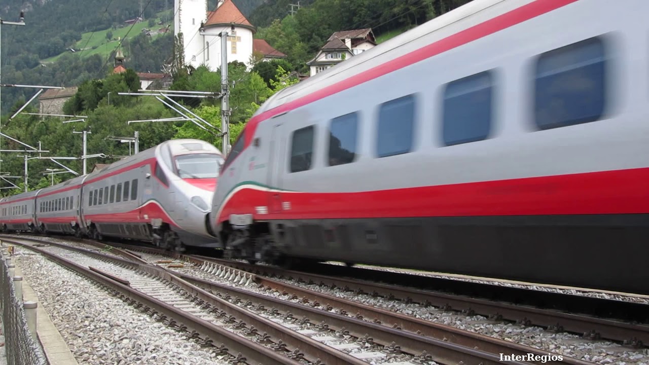 Eurocity 317 Zurich Milano Centrale, RABe 503 - YouTube