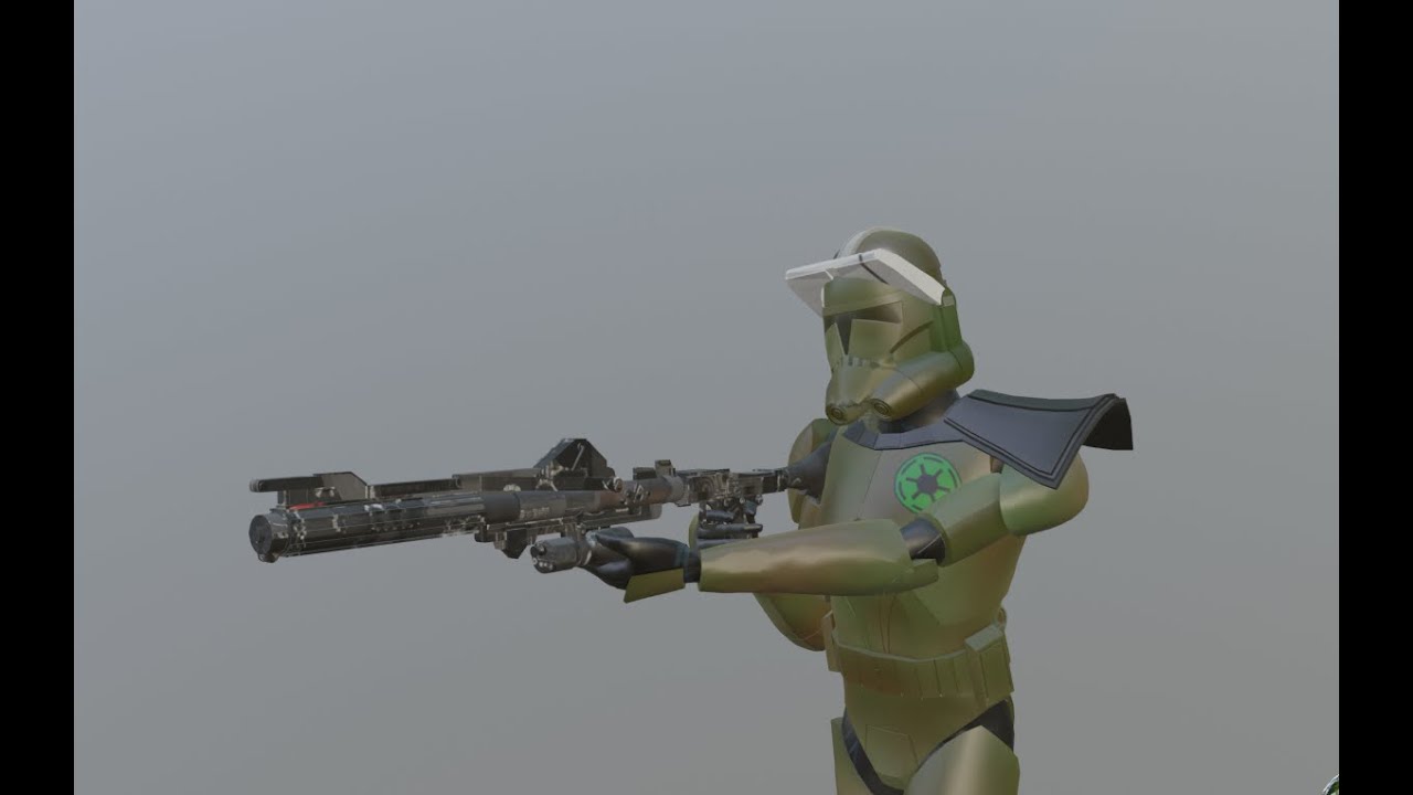 Clone Trooper Distraction Dance Green Screen - YouTube