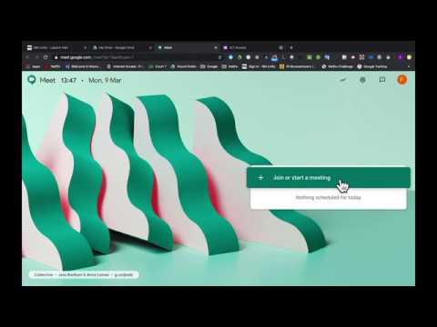 Using Google Meet (Hangout) to create a Virtual Classroom and ...