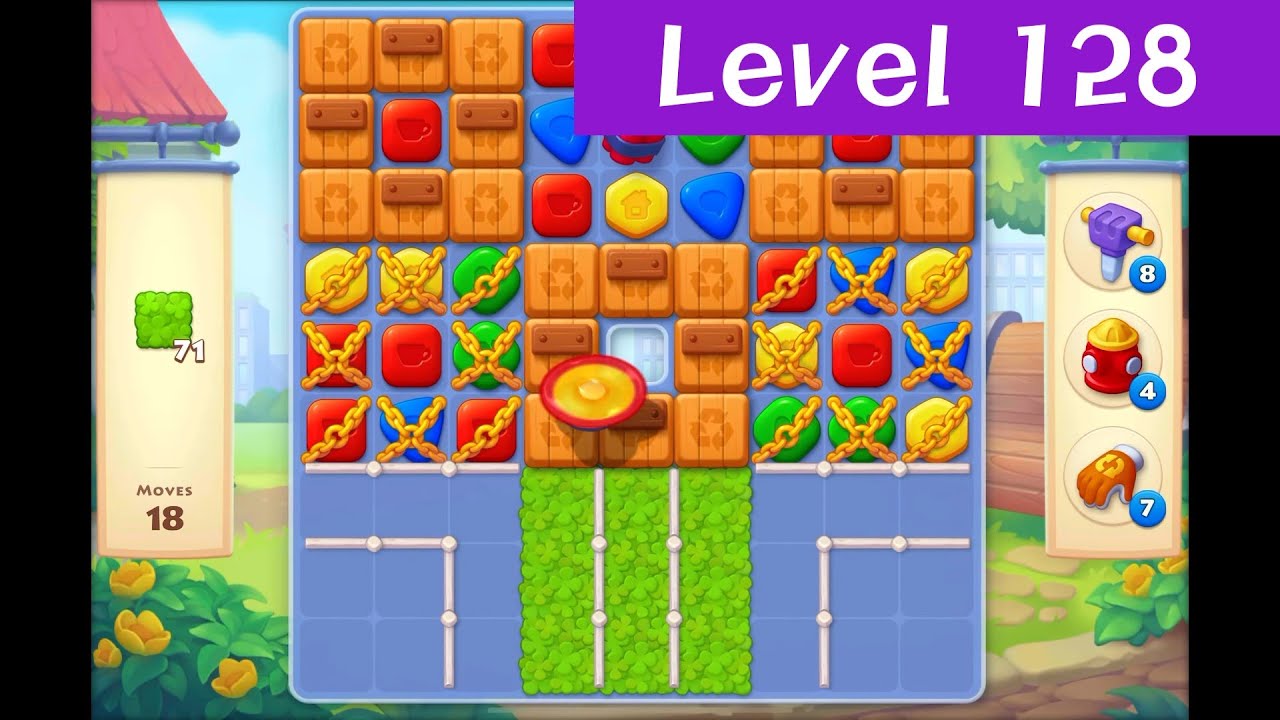 [Township] puzzle level 128 - YouTube
