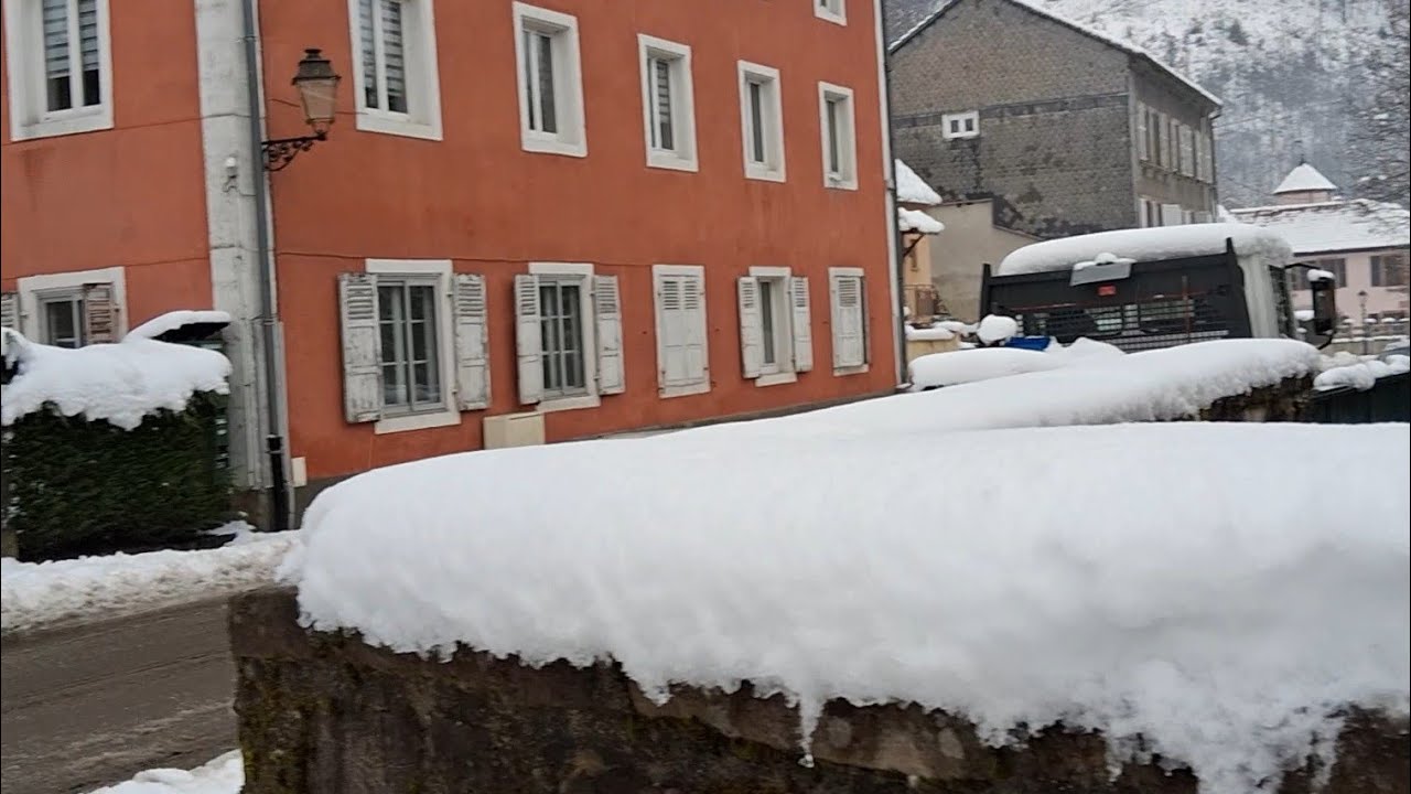 🇨🇵 🏘⛄️ 4) Little walk in the snow// 4) Im Schnee spazieren (Elsaß)// 4 ...