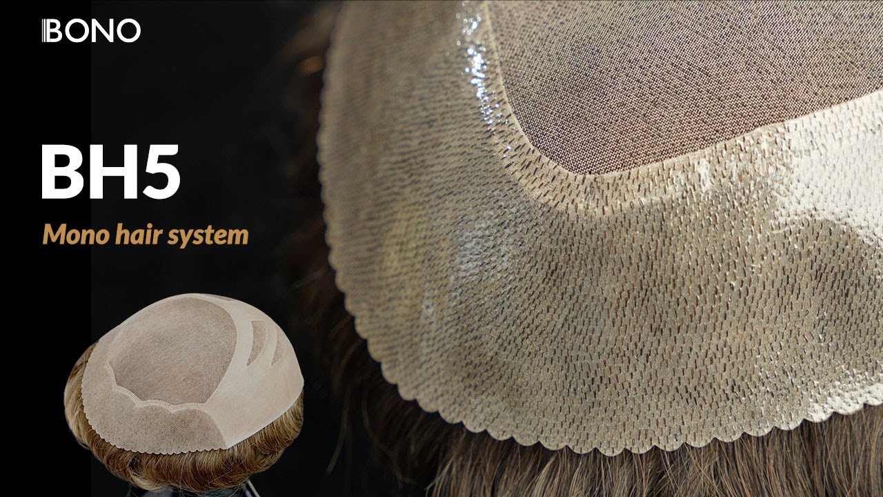 Meet BH5 -- Fine Mono Hair System| Bono Hair | 100% Real Human Hair ...