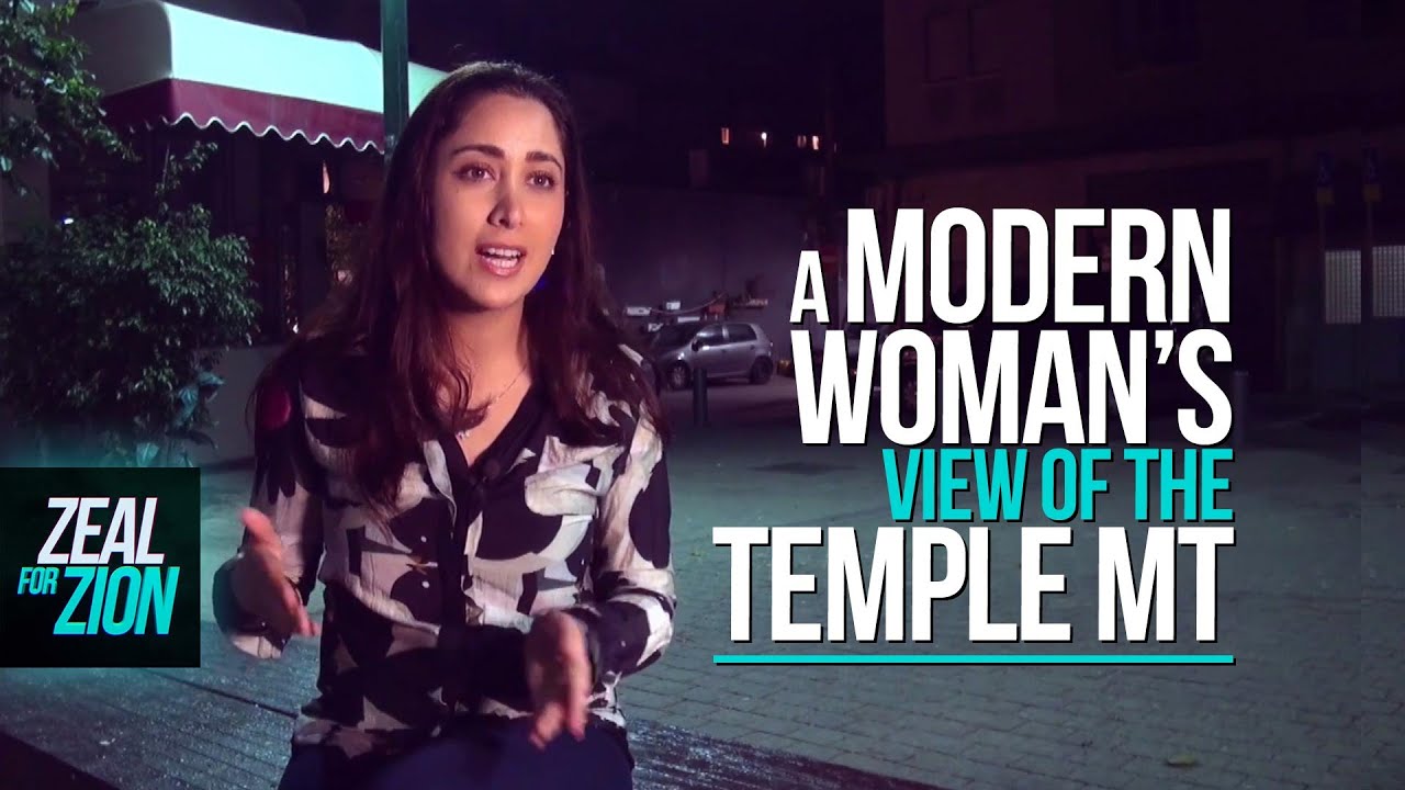 Israeli Activist May Golan: Temple Mount and Tel Aviv - YouTube