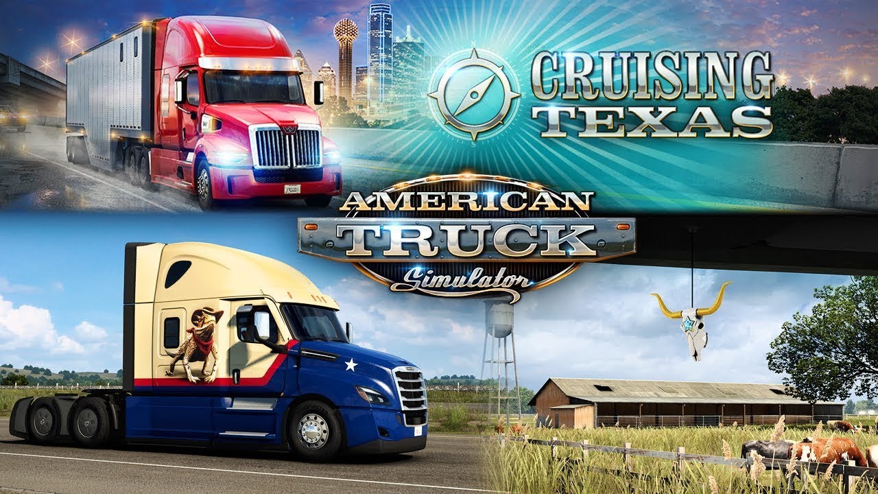 ATS - DLC Texas & Cruising Texas Event - YouTube