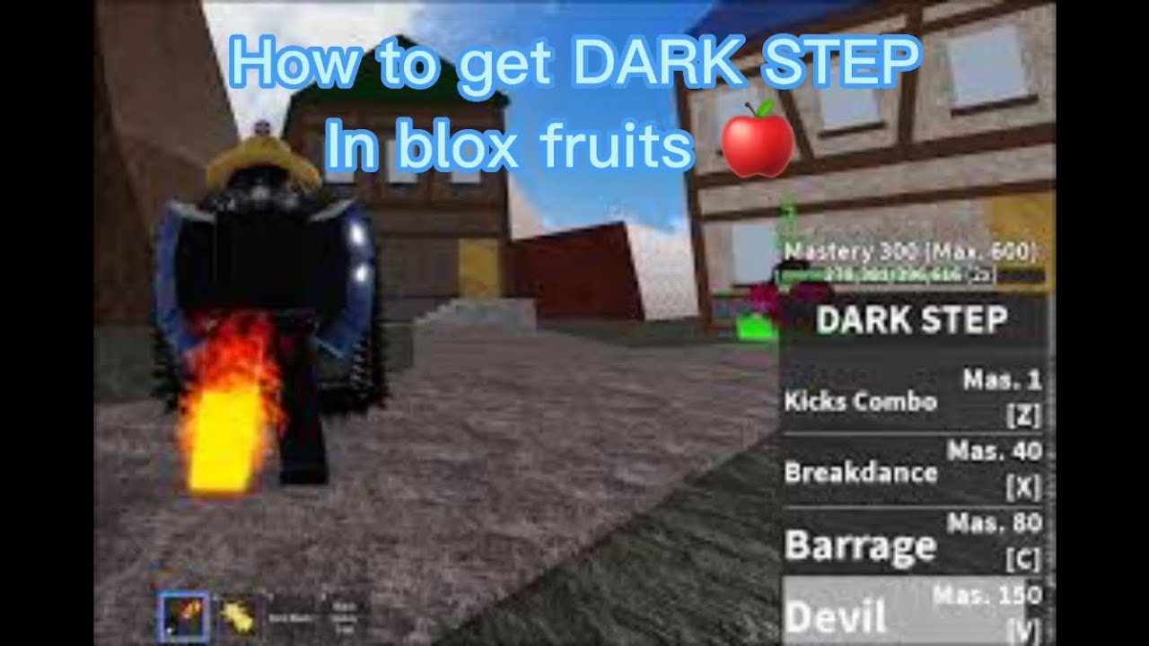 How to get DARK STEP in blox fruits 🍎 - YouTube