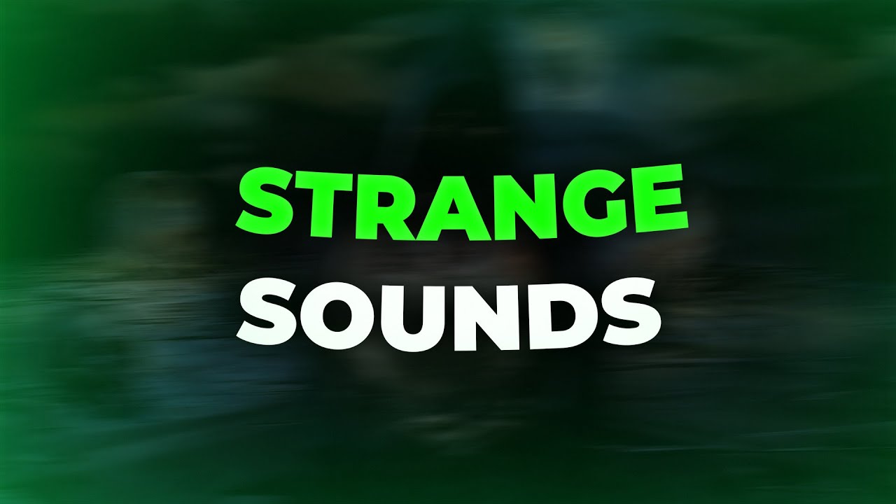 STRASZNE DŹWIĘKI DUCHÓW | GHOST SCARY SOUNDS | STRANGE SOUNDS 👻 ...