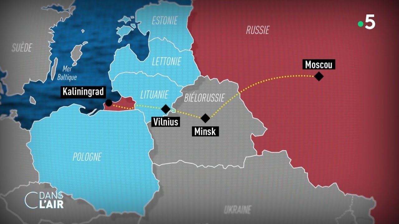 Kaliningrad, enclave russe en Europe, au cœur des tensions - Reportage ...