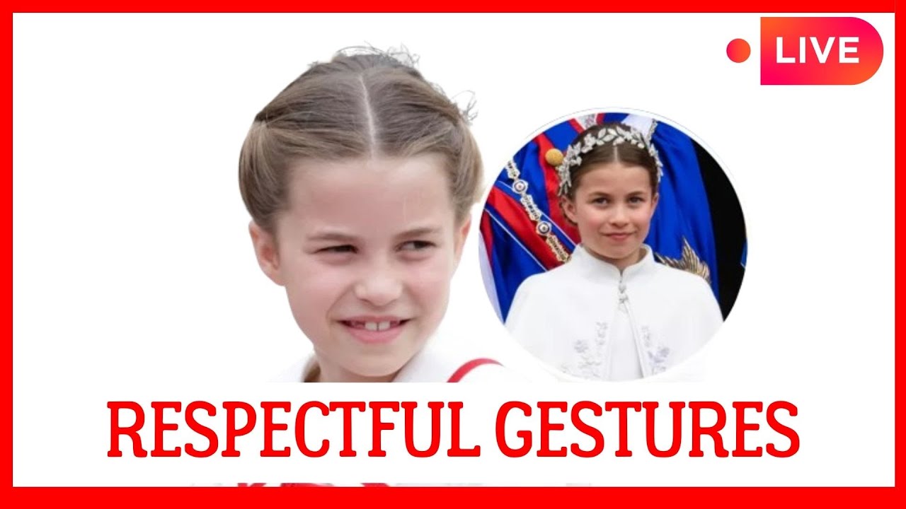 ROYAL SPLENDOR! PRINCESS CHARLOTTE'S GRACIOUS GESTURES DELIGHT FANS ...