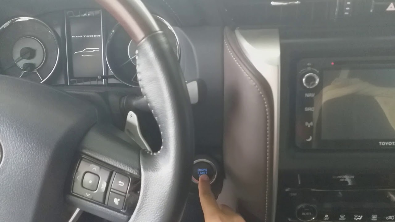 How To Start an Automatic Transmission Car With Push Start Button - YouTube