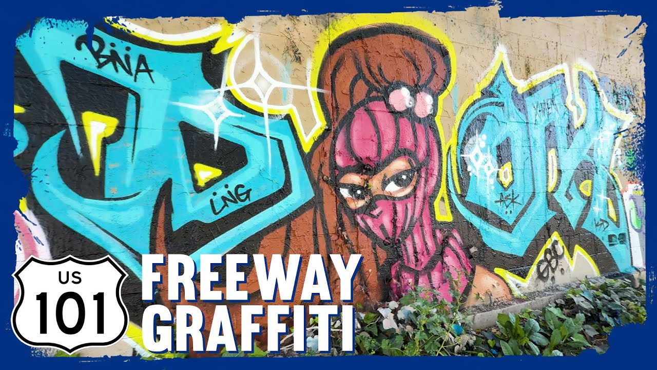 Los Angeles Graffiti - 101 FREEWAY FLEX (Part 3) - Off the Clock - YouTube