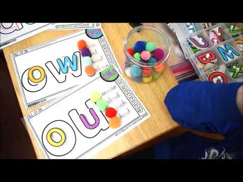 Phonics Activities | Diphthongs and Trigraphs - YouTube