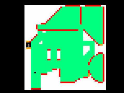 Robot mapping algorithm simulation (SLAM) - YouTube