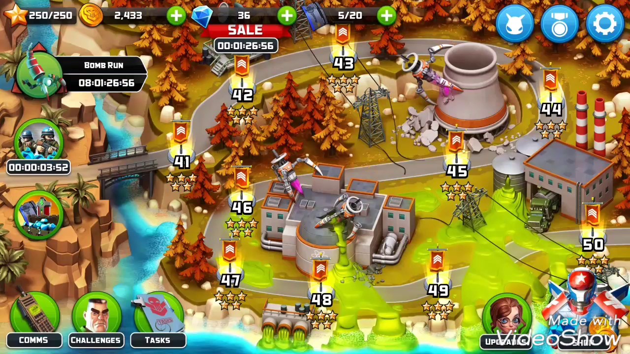 Alien creeps Bomb run insane level - YouTube