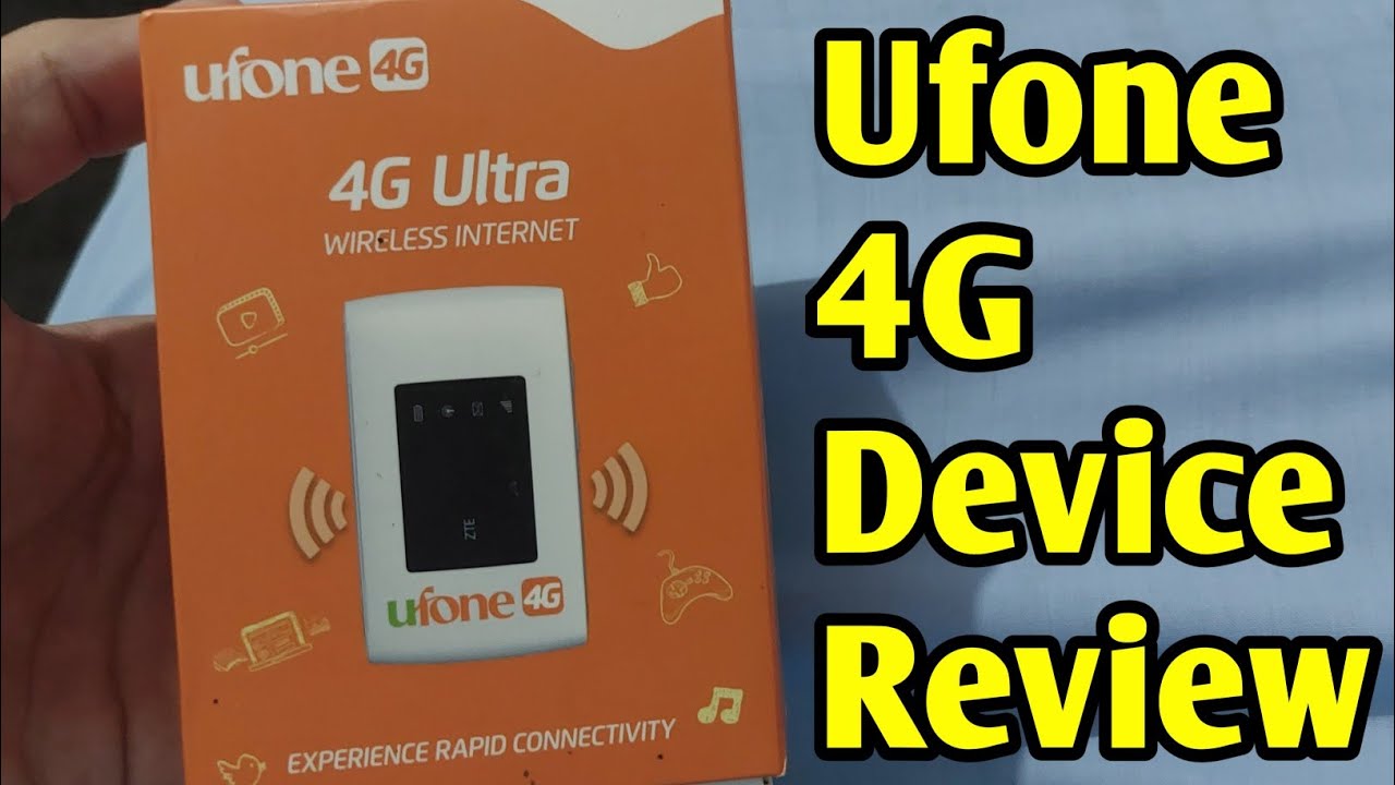 Ufone 4g Internet Device Review - by Dani tech - YouTube