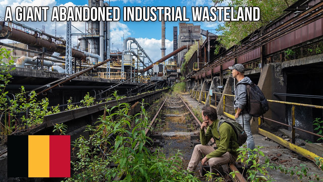 URBEX | A giant abandoned industrial wasteland | Cokes factory - YouTube