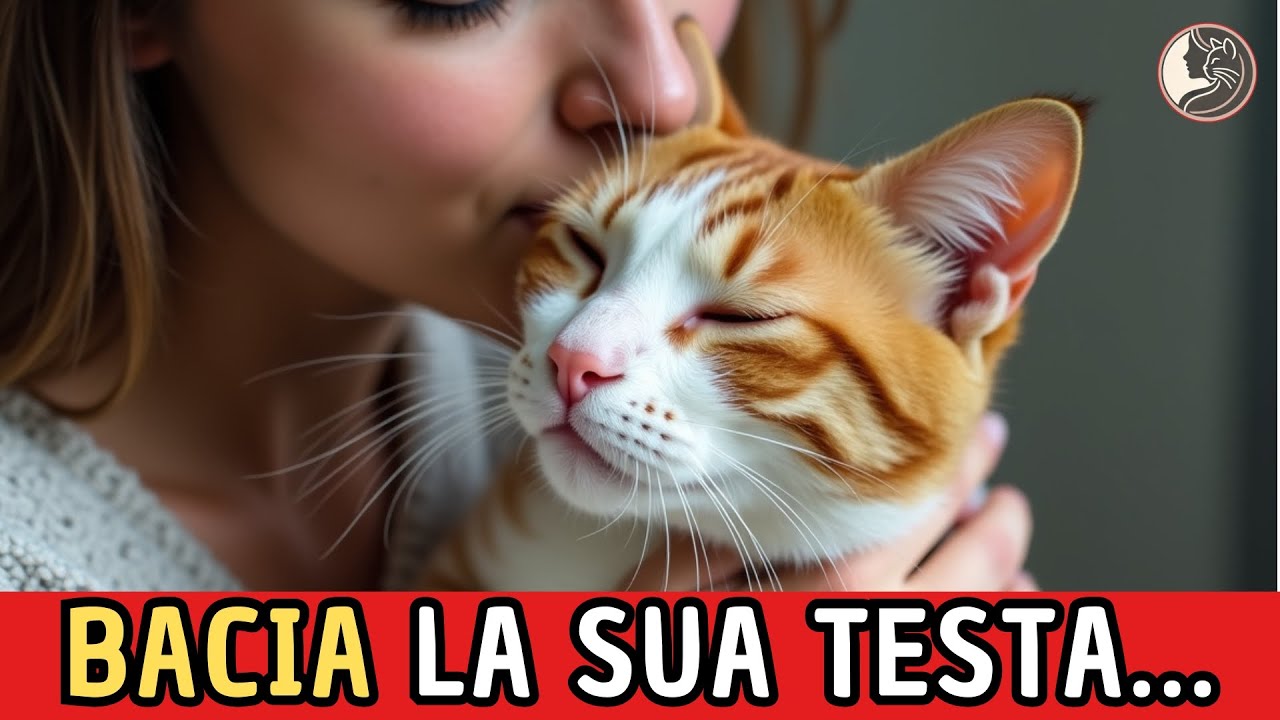 Hai mai baciato la testa del tuo gatto? 6 reazioni sorprendenti! 🐱💋 ...