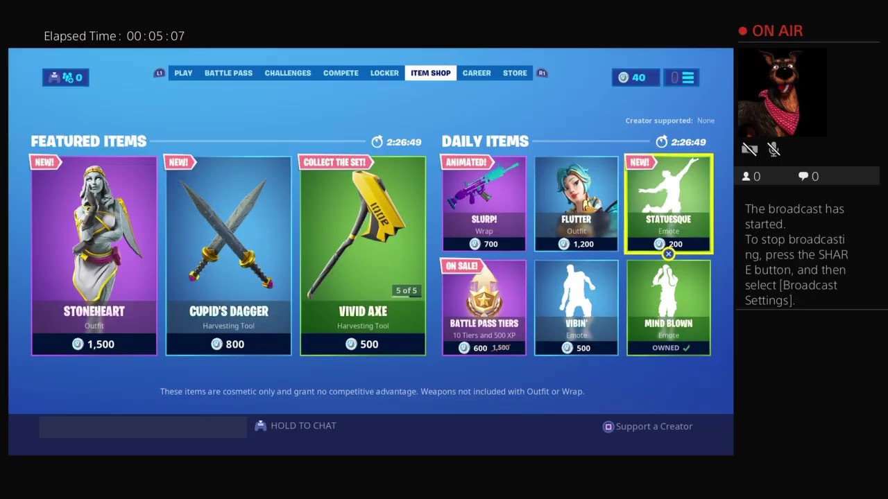 Item shop fortnight br - YouTube