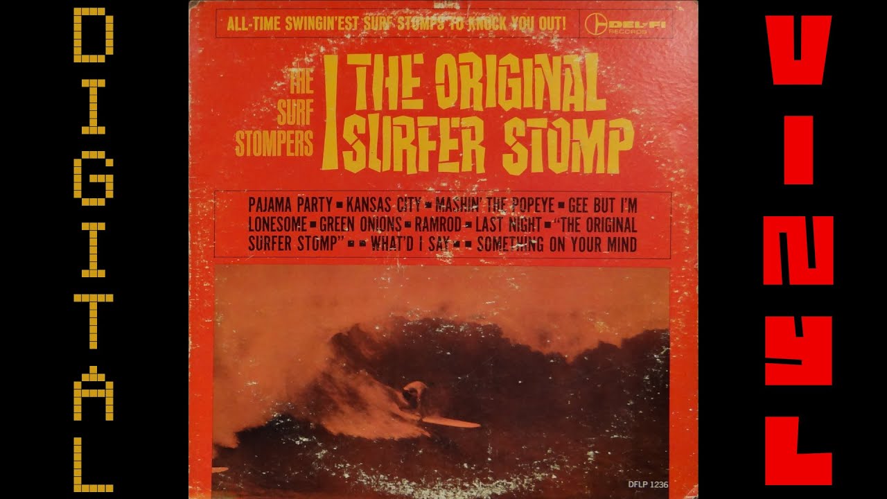 The Surf Stompers - Green Onions - Viny Recording - YouTube