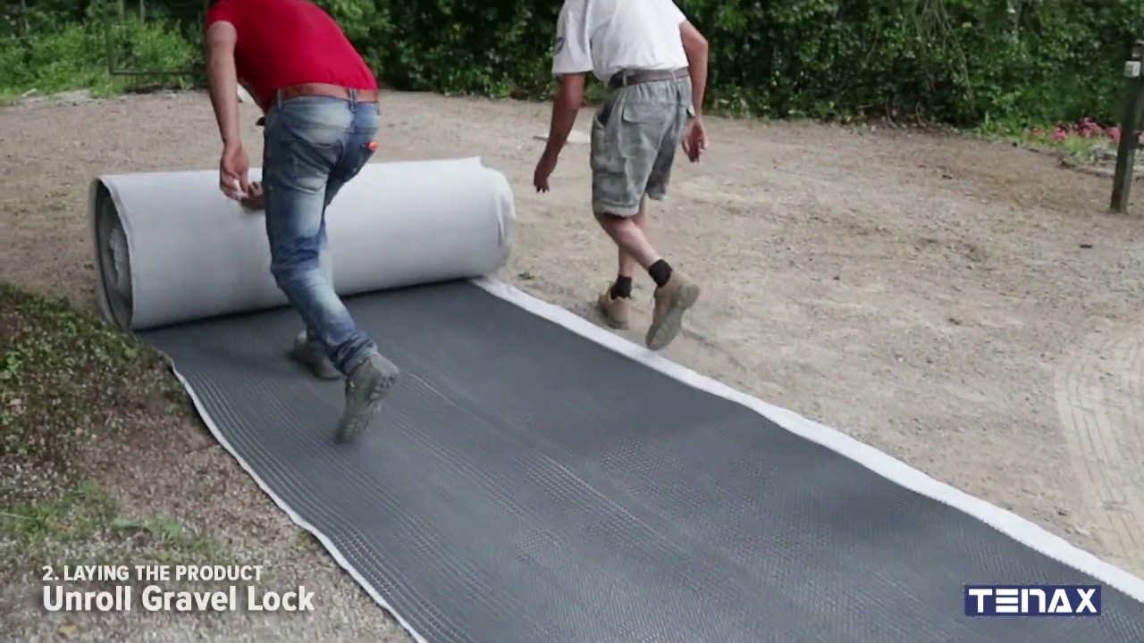 Tenax Gravel Lock composite for retaining gravel: The solution for car ...