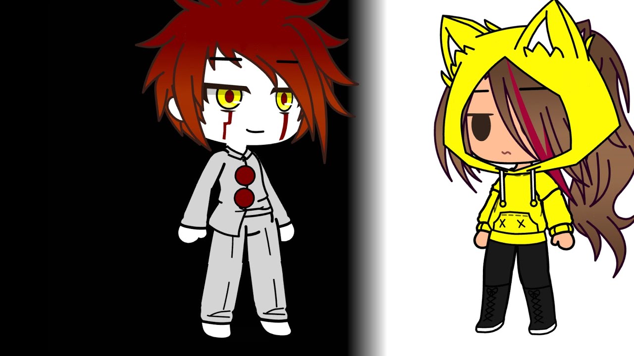 If me and my friends met Pennywise|| Gacha Club || Not Original|| My ...