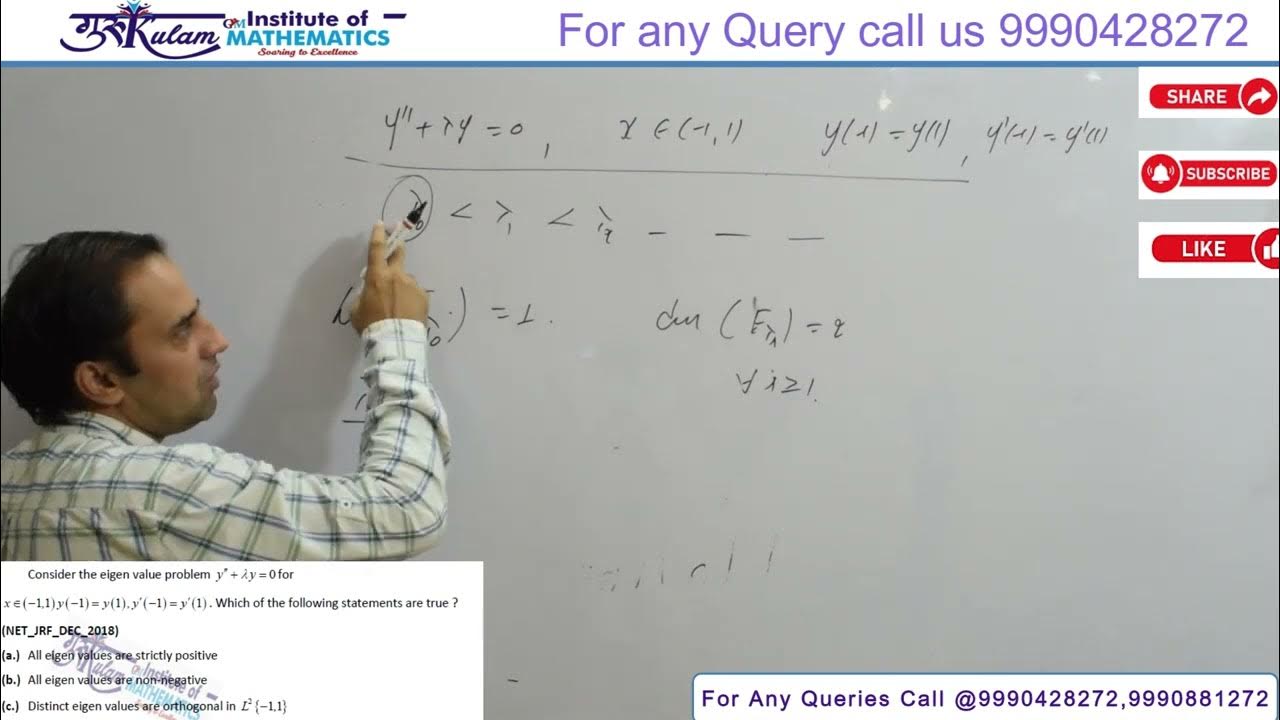 Question 90 | ODE | NET JRF | DEC 2018 - YouTube