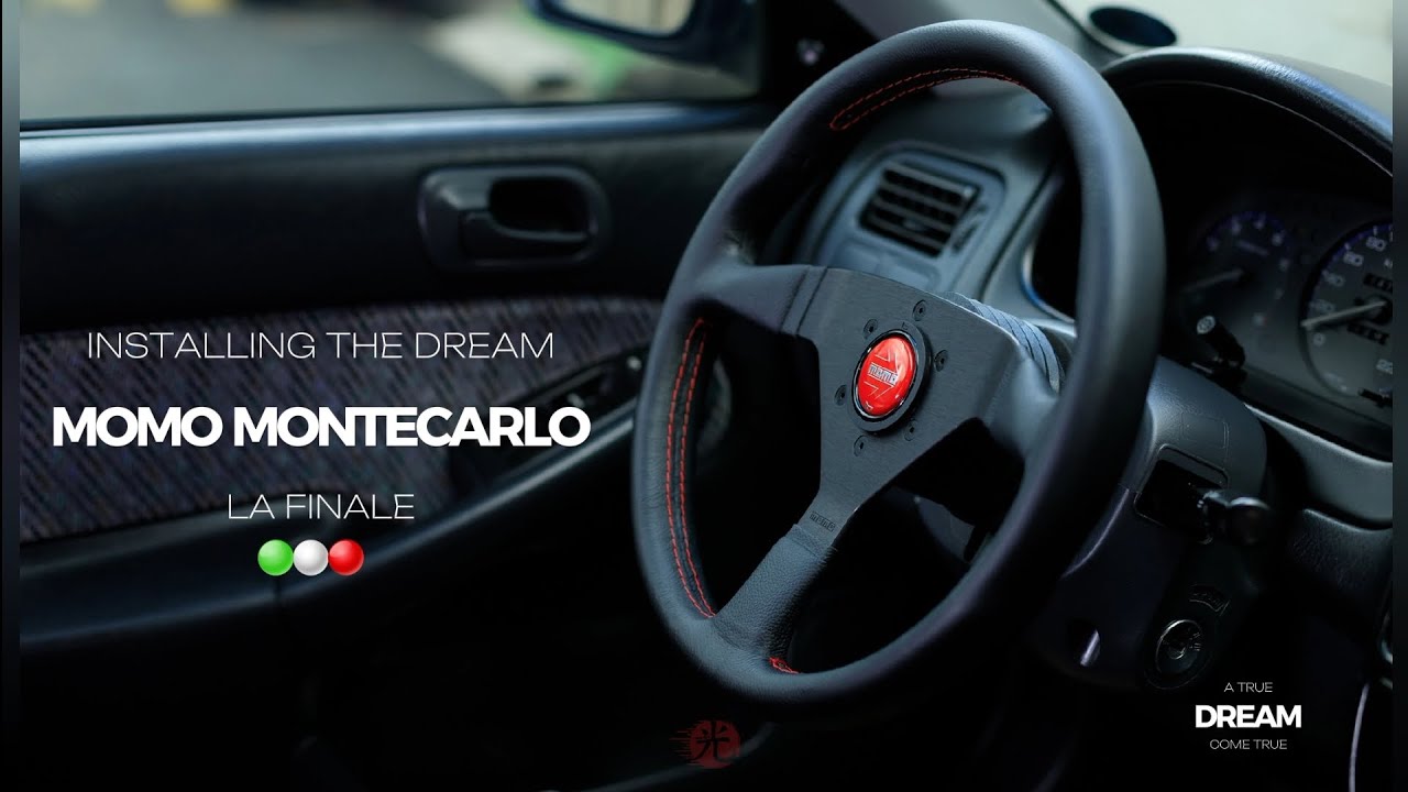 Hikari Civic EK Ep 18: Installing The Dream MOMO Steering Wheel ...