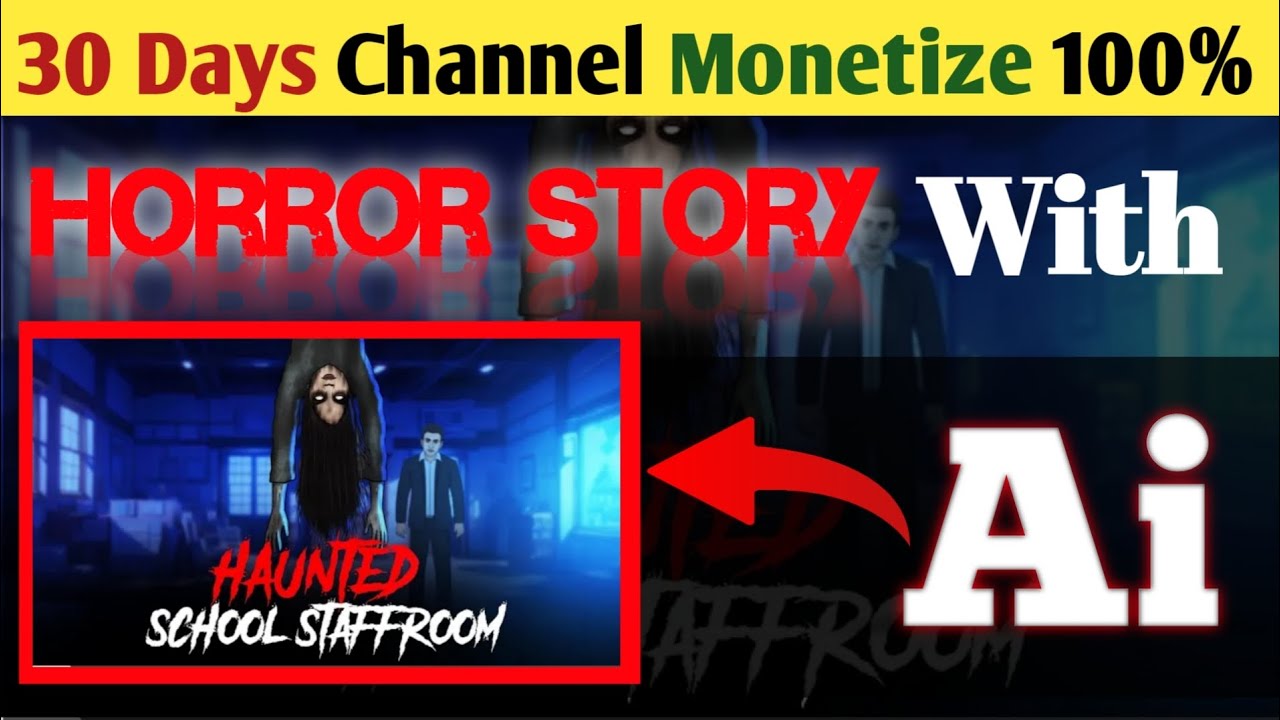 Horror story channel kaise bnaye with ai / How to make a Horror story ...