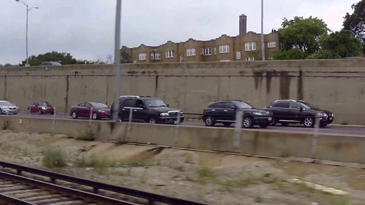 CTA Blue Line,Harlem, to Oak Park, Chicago Transit Authority - YouTube