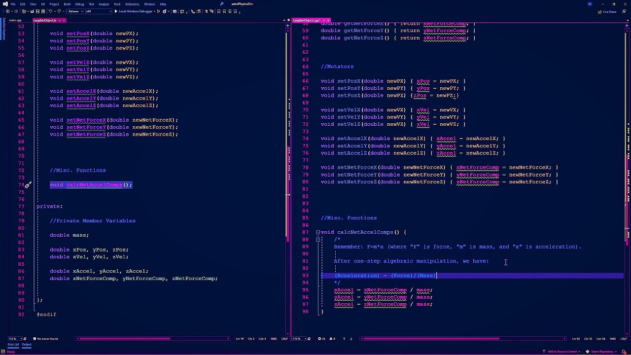 Making an Astrophysics Simulator in C++ [Part 1] - YouTube