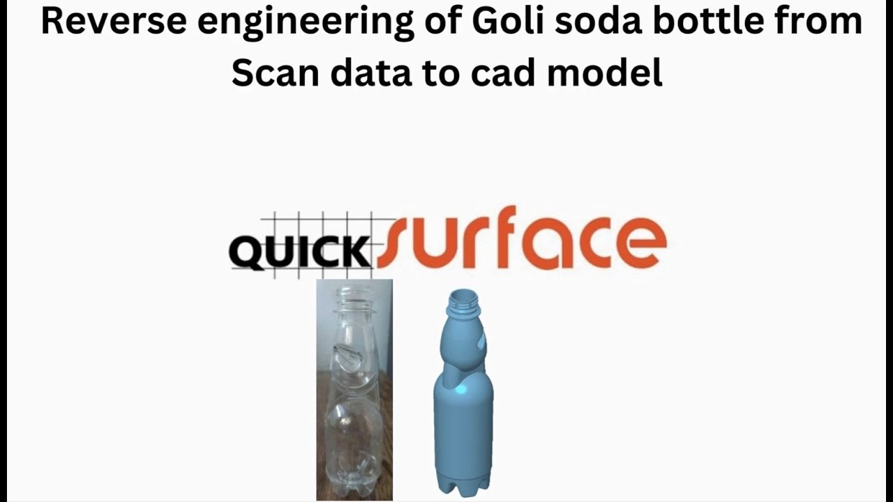 Demo 9: Reverse Engineering of Goli soda bottle from Scan data using ...
