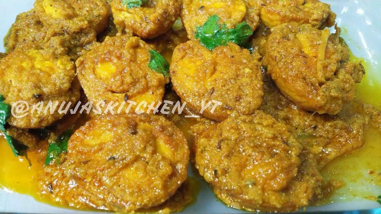 EGG MASALA CURRY | EGG MASALA GRAVY | EGG CURRY BY ANUJA'S KITCHEN - YouTube