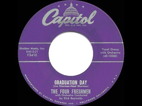 1956 HITS ARCHIVE: Graduation Day - Four Freshmen - YouTube