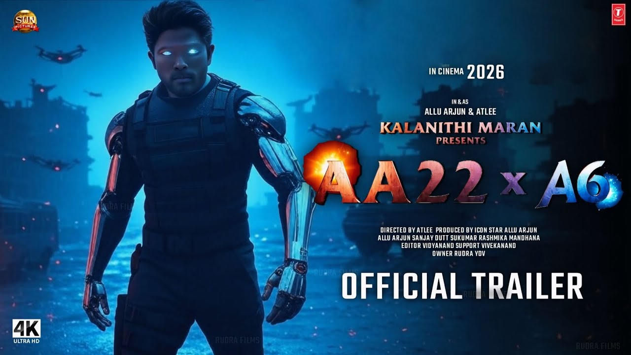 AA22xA6 - Code Activated : Official Trailer | Allu Arjun | Kiara Advani,Atlee | Hindi Trailer ...