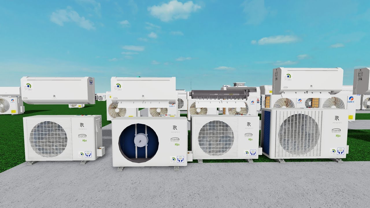All of Air Conditioners Testing | Roblox Fan AC - YouTube