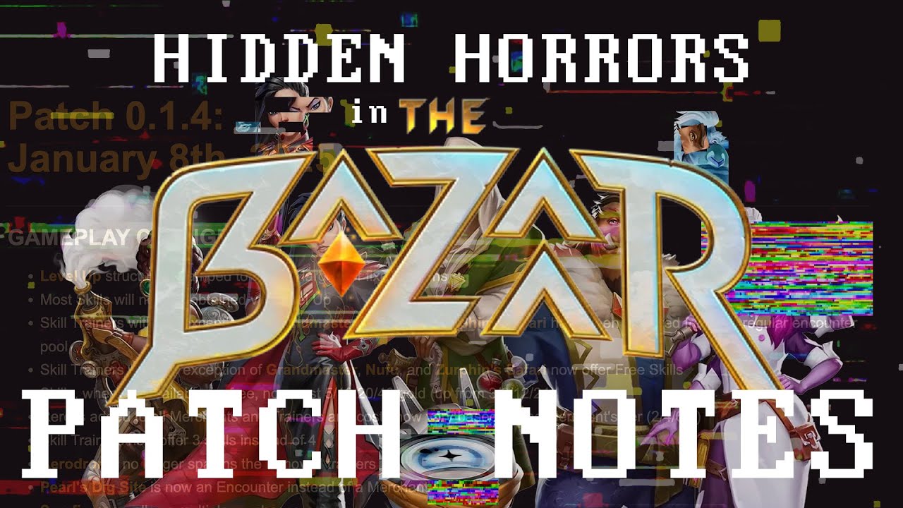 NO ONE is talking about the BAZAAR PATCH NOTE CHANGES - YouTube