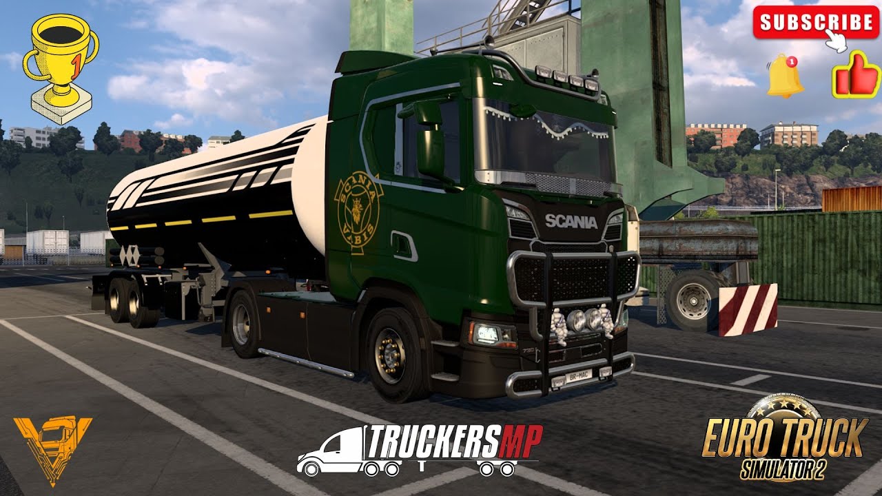 ETS 2 1.55 - Truckersmp ( Ranking Simulação Vtlog ) Escandinavia para ...