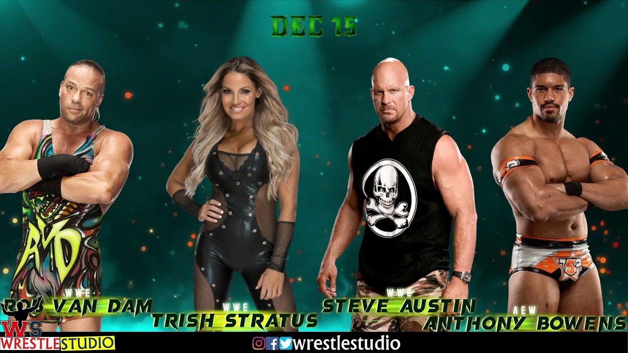 Wrestlers Born In December - WWE-AEW-TNA-NJPW, WST - YouTube