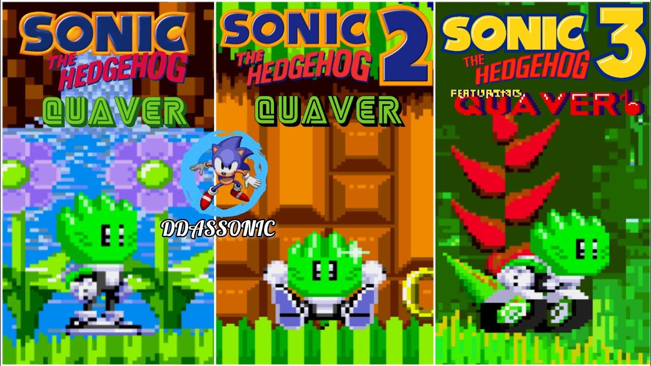 Quaver The Monster in Sonic Trilogy • Sonic Hack - YouTube