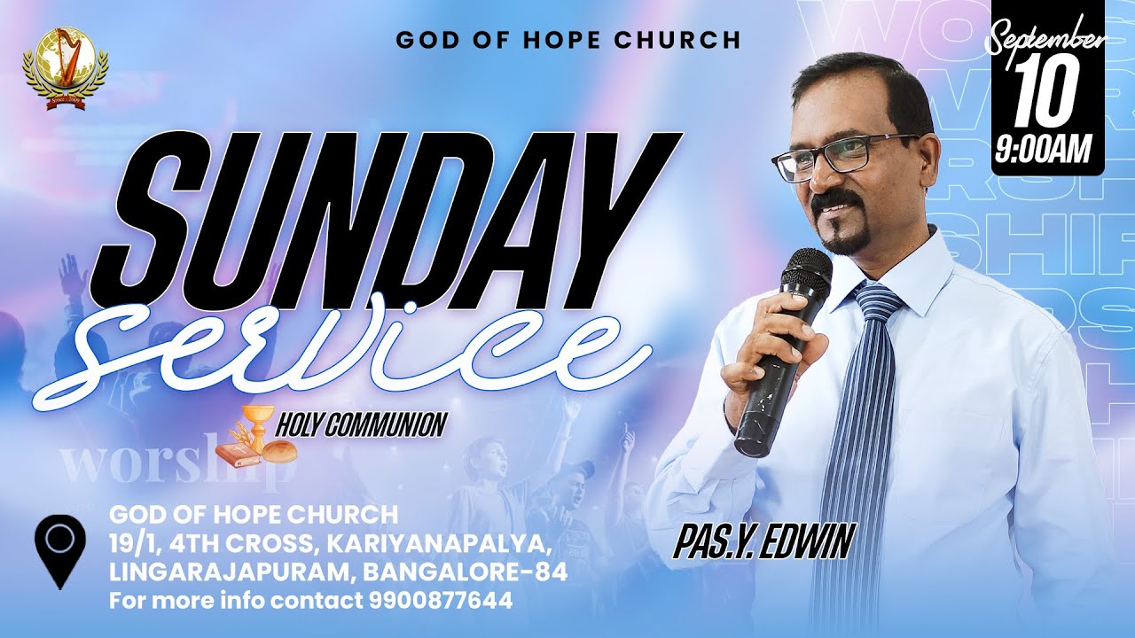 🔴 LIVE - 'Jesus intercedes for us.' | GHWC | Pas. Edwin Y | 10/09/2023 ...