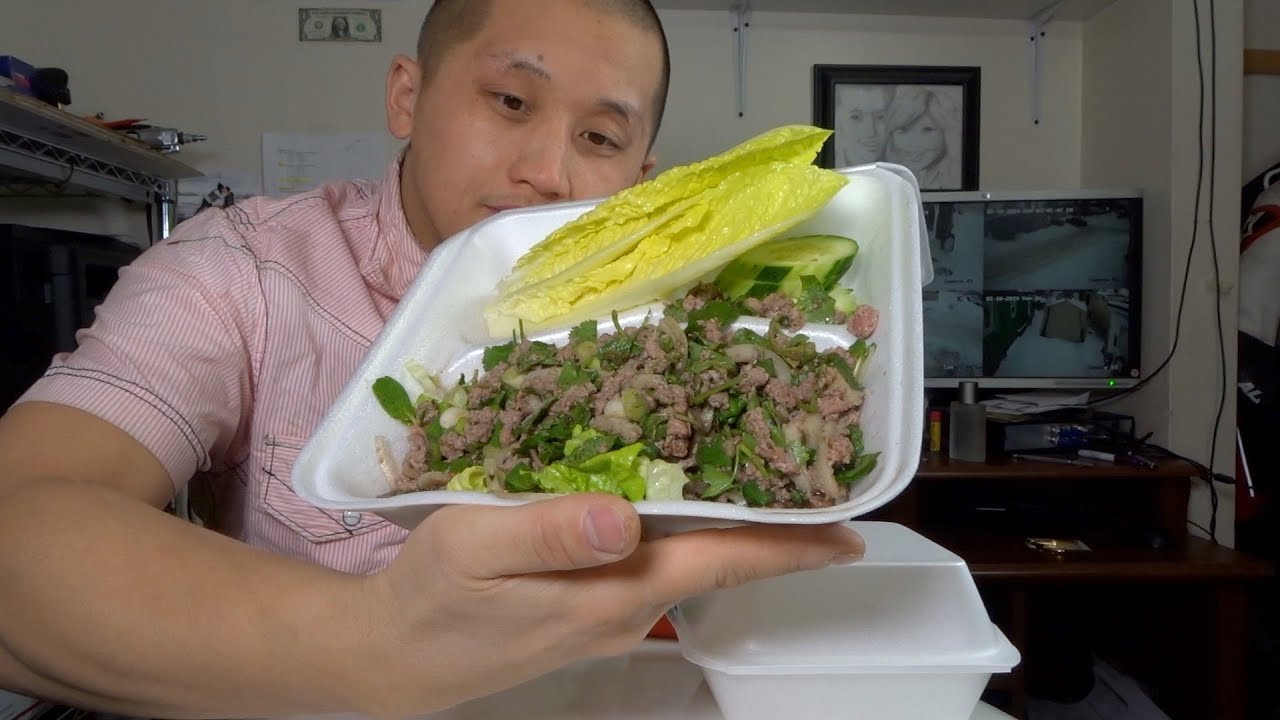 EATING BEST LARB IN ALASKA - YouTube