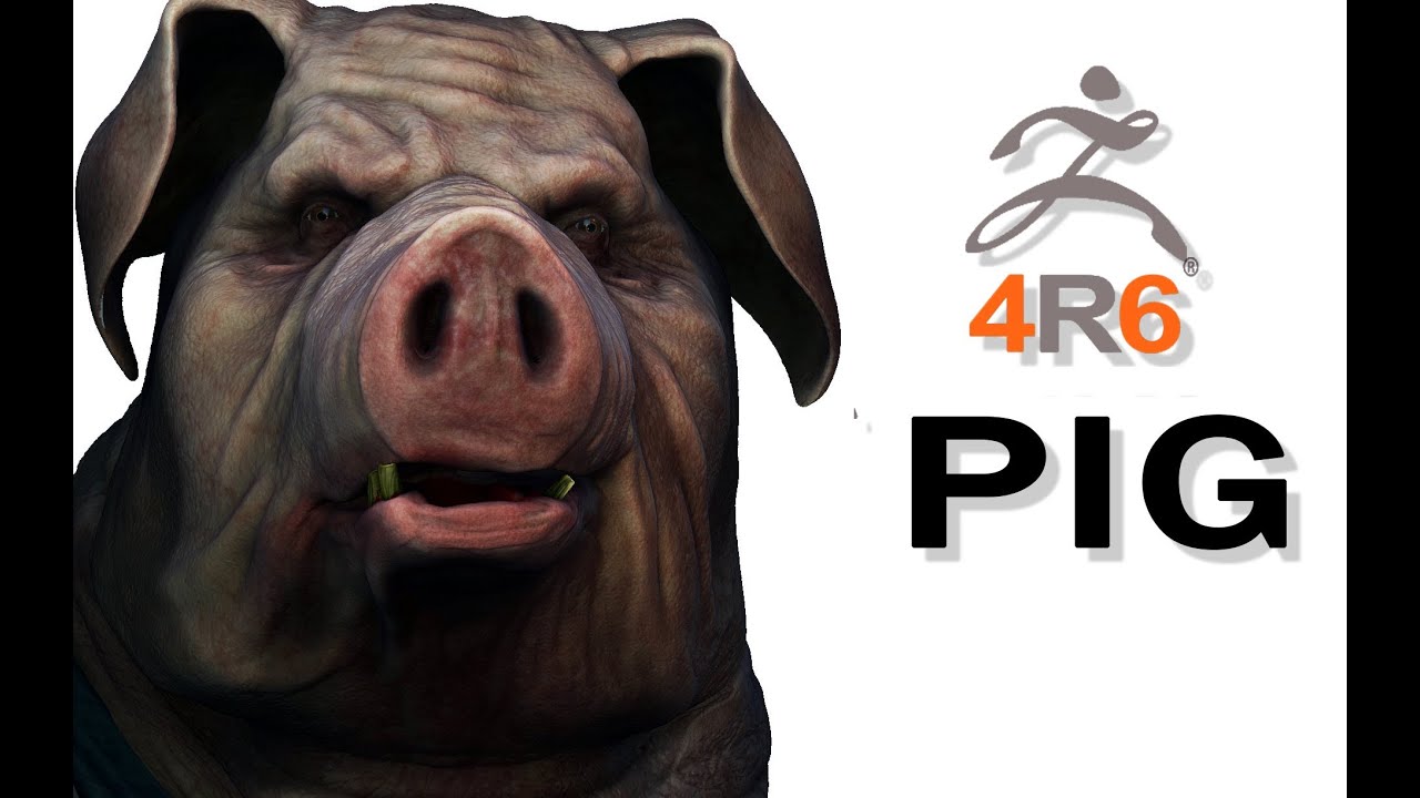 Zbrush 4R6 - Pig - Timelapse Modeling - YouTube