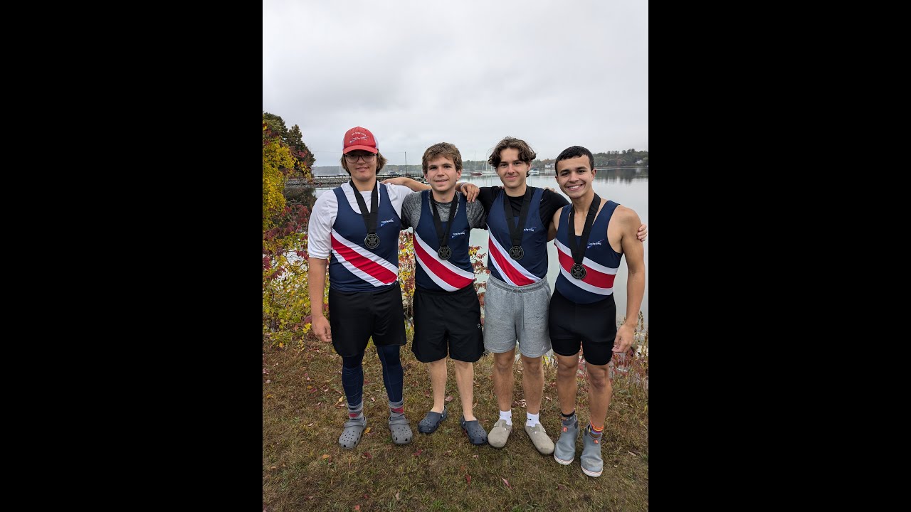 Textile river regatta men's jr 4x 2nd place piece - YouTube