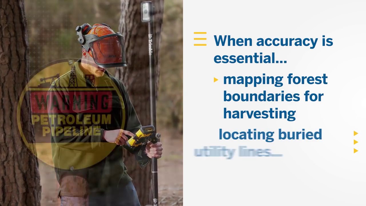 Trimble R1 GNSS Receiver for Forestry - YouTube