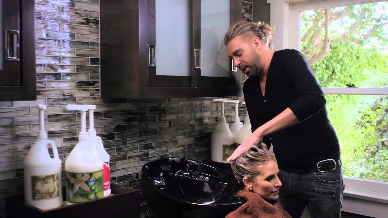 WEN by Chaz Dean - How to apply WEN on Medium hair - YouTube
