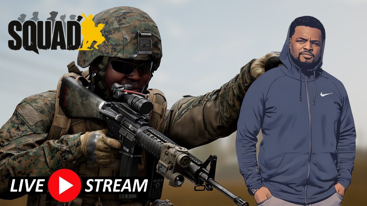 FIRST TIME PLAYING SQUAD - DAY 2 (LIVE) - YouTube