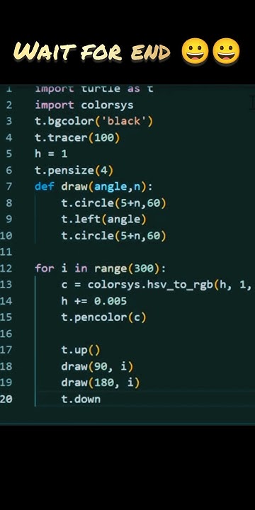coding with python to create flowers design #python #shorts - YouTube