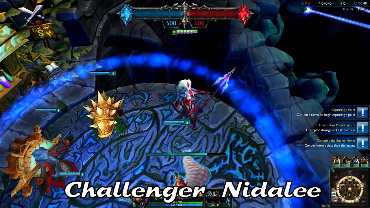 Challenger Nidalee Skin Spotlight - League of Legends Skin Review - YouTube