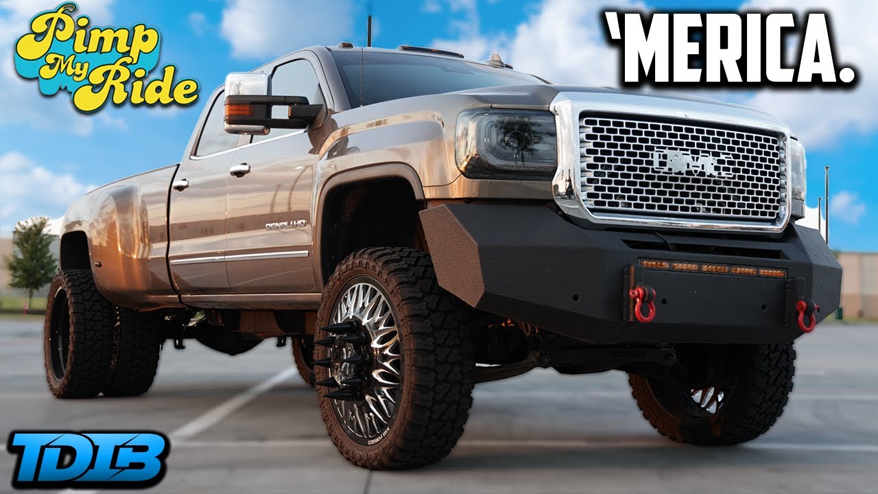 800HP "Pimp My Ride" GMC Dually is Laughably Ridiculous - YouTube