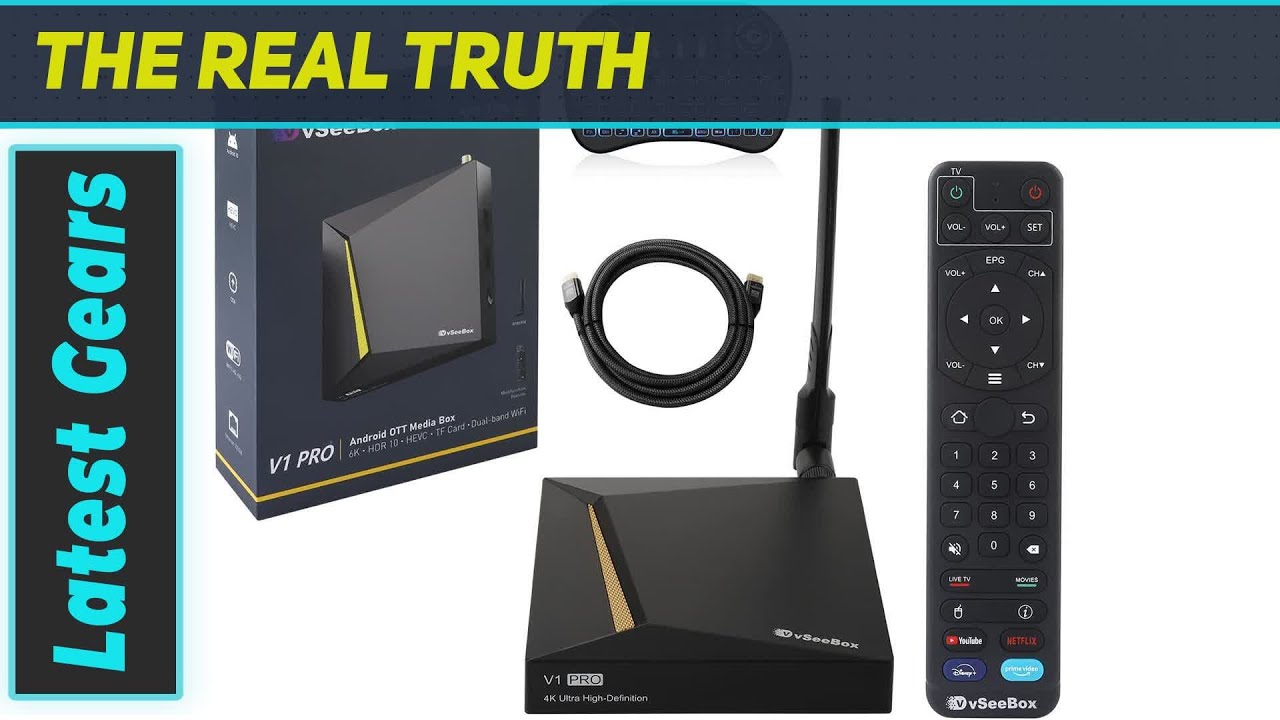 VSeeBox V1 Pro Android TV Box Review - Ultimate 4K Streaming Experience ...